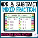 Adding and Subtracting Fractions Color by Number PDF Free with Unlike Denominators – Daily Dose ...