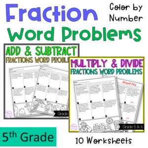 Adding and Subtracting Fractions Color by Number PDF Free with Unlike Denominators - Daily Dose ...