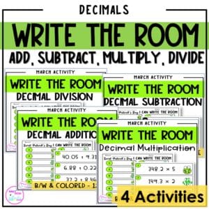 Free Adding and Subtracting Decimals Worksheets 6th Grade - Daily Dose ...
