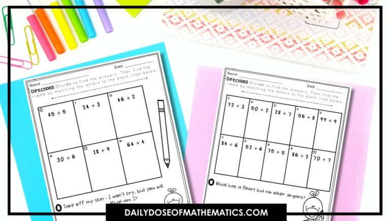 Back-to-School Math Activities That Set the Tone for the Year - Daily ...