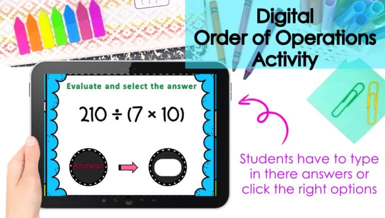 Fun Order of Operations Activities to Skyrocket Engagement Now - Daily ...